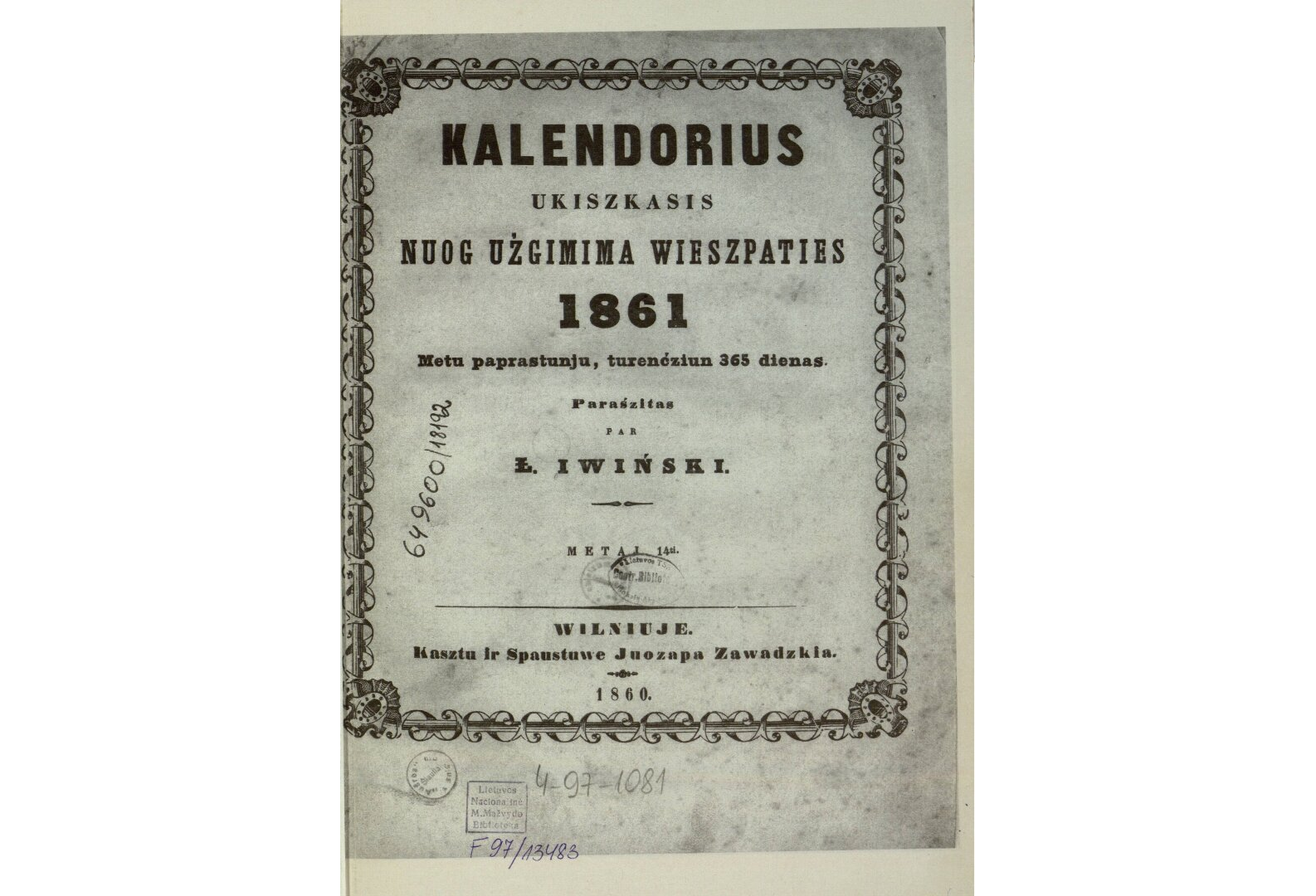 kalendorius - Visuotinė lietuvių enciklopedija