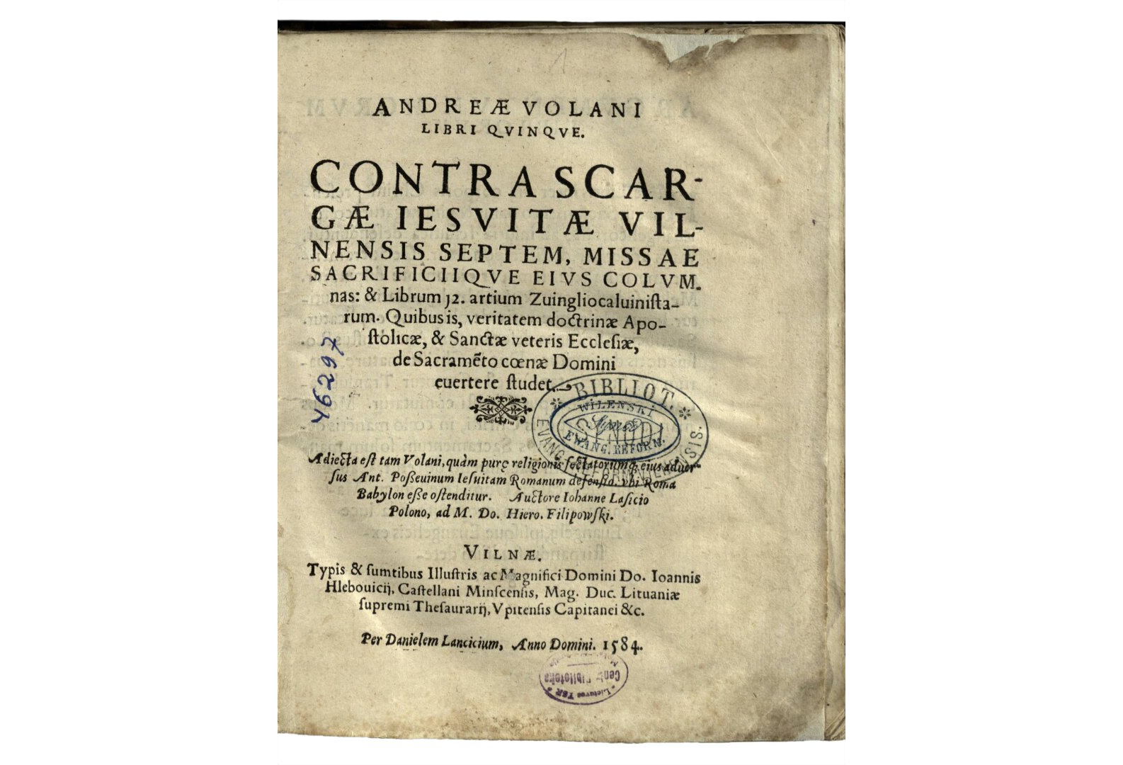 Andrius Volanas - Visuotinė lietuvių enciklopedija