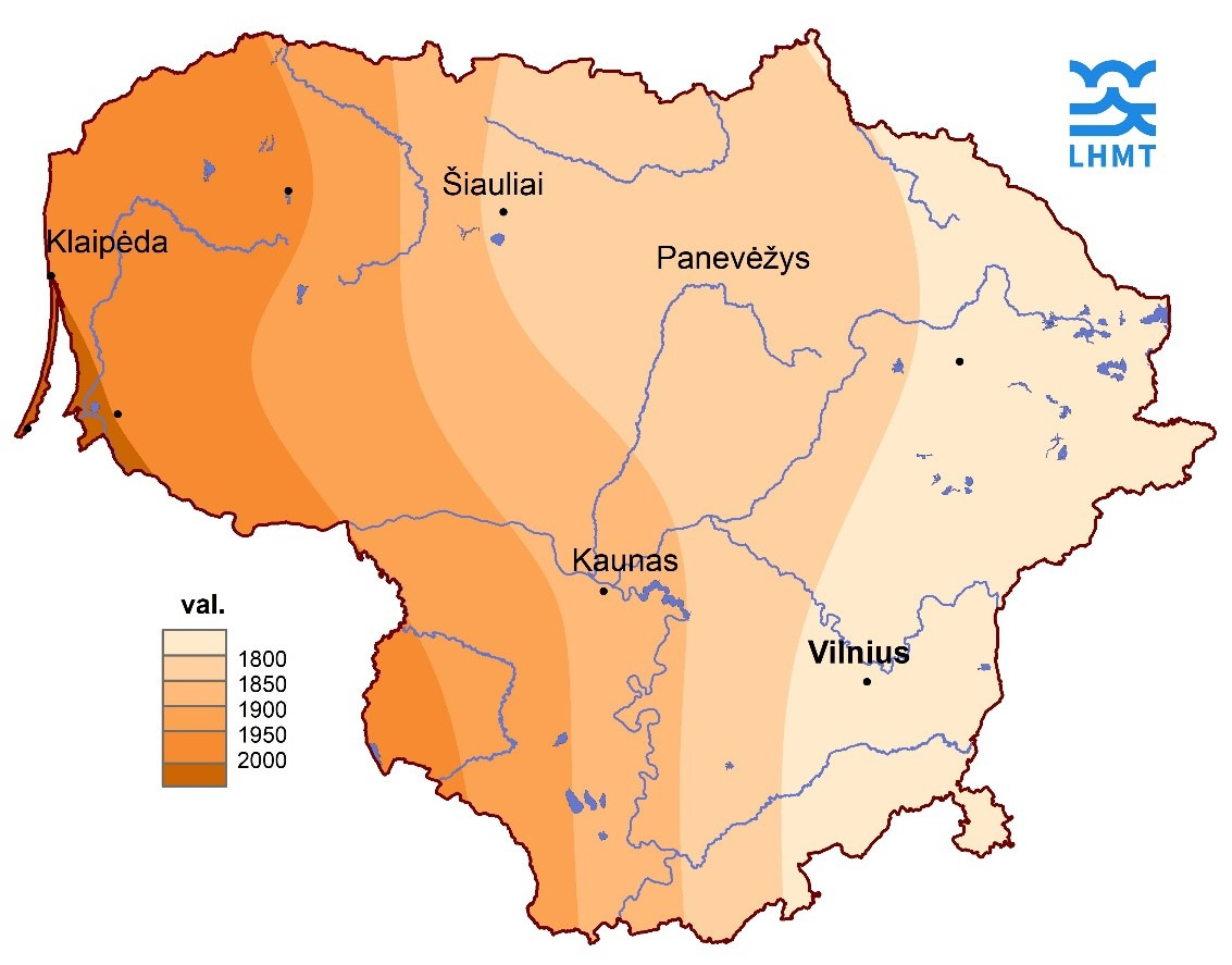 Lietuvos klimatas - Visuotinė lietuvių enciklopedija