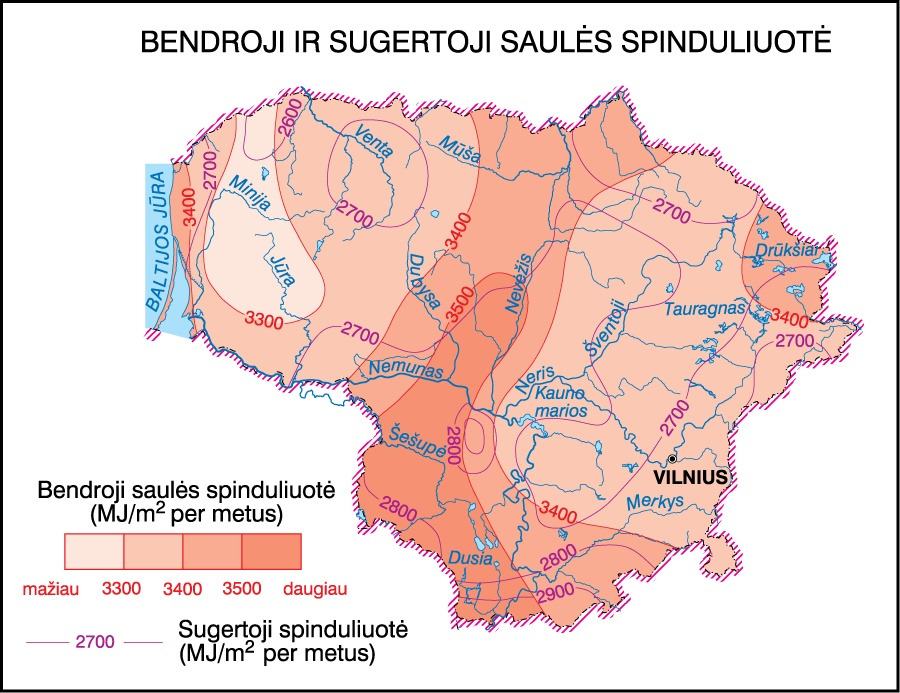 Lietuvos klimatas - Visuotinė lietuvių enciklopedija