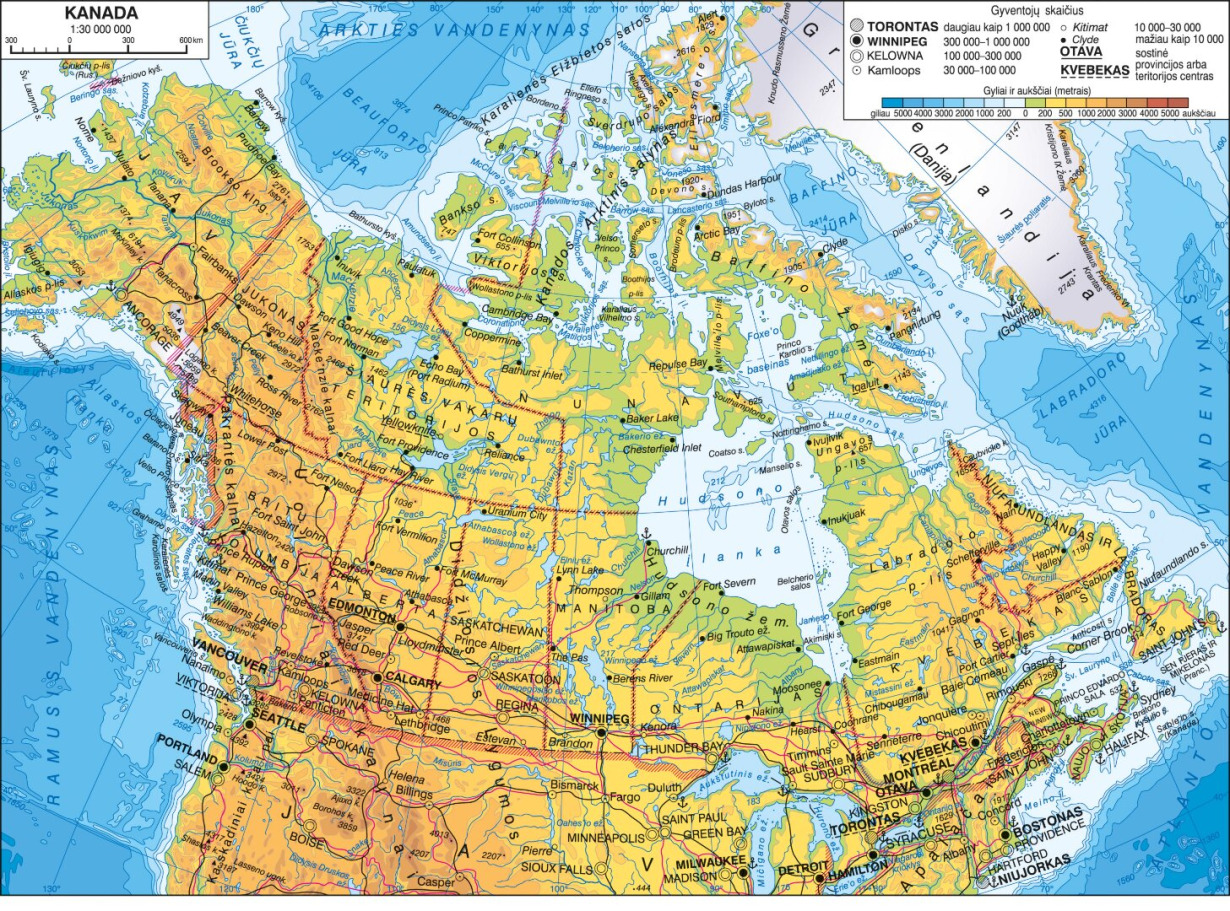 Kanados gamta - Visuotinė lietuvių enciklopedija