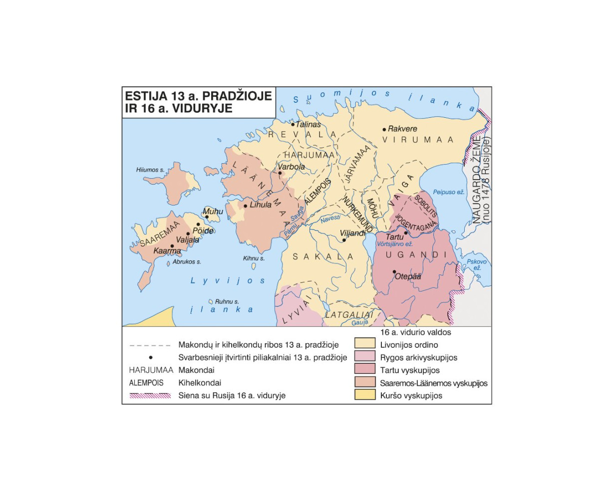 Estijos istorija - Visuotinė lietuvių enciklopedija