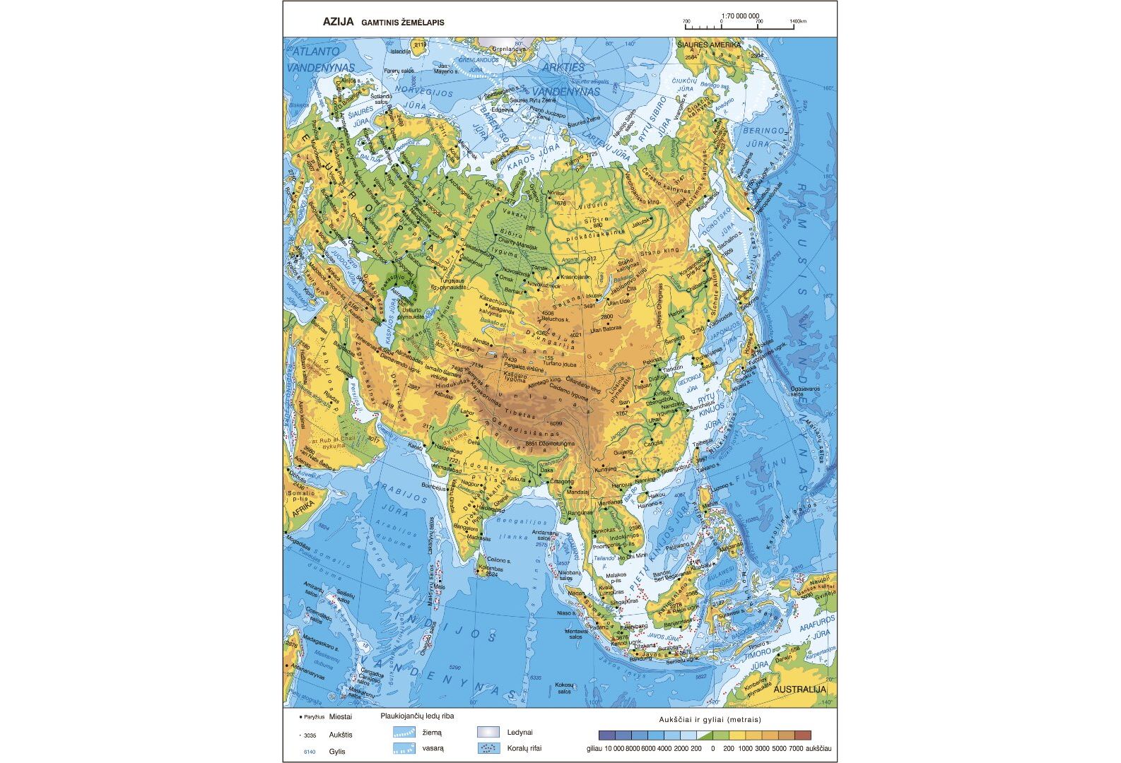 Azijos gamta - Visuotinė lietuvių enciklopedija