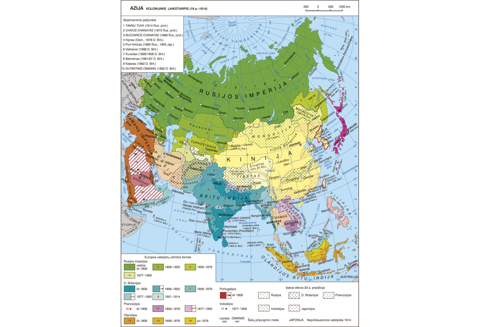 Azijos istorija - Visuotinė lietuvių enciklopedija