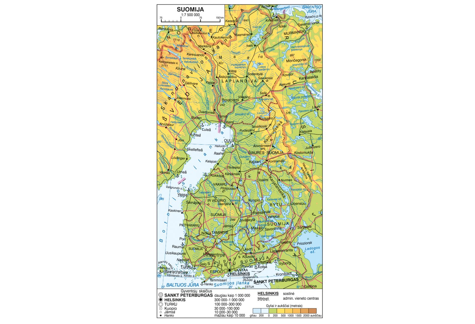 Suomijos gamta - Visuotinė lietuvių enciklopedija