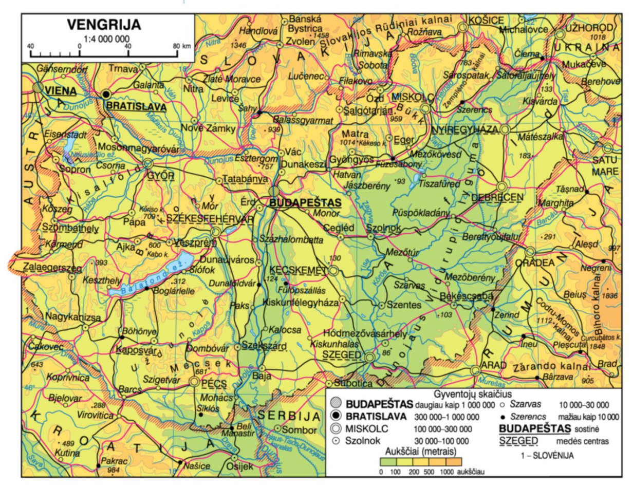 Vengrijos gamta - Visuotinė lietuvių enciklopedija