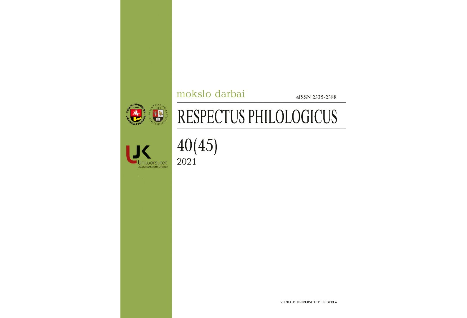 „Respectus Philologicus“ - Visuotinė lietuvių enciklopedija