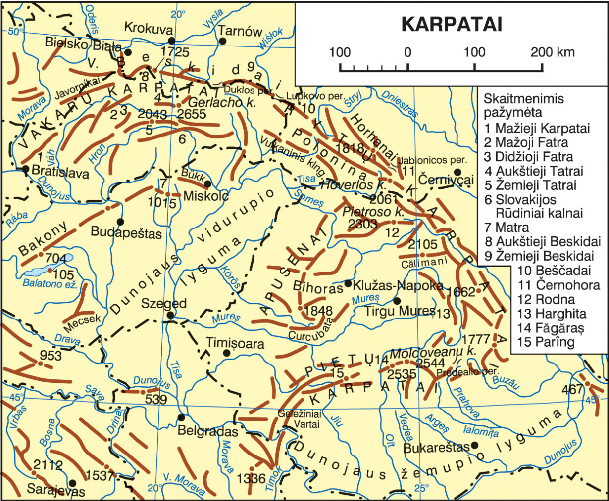 Karpatai - Visuotinė lietuvių enciklopedija