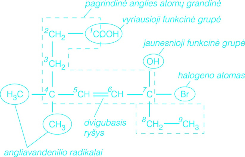 chemijos nomenklatūra - Visuotinė lietuvių enciklopedija