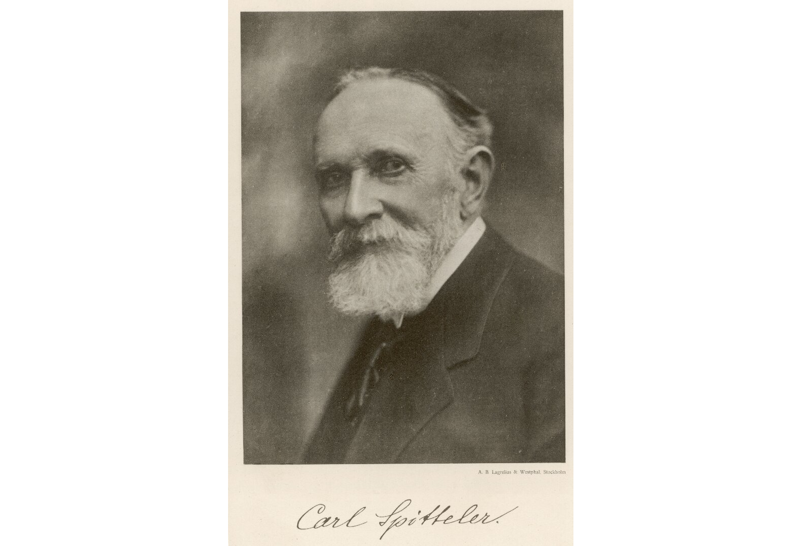 Carl Spitteler - Visuotinė lietuvių enciklopedija