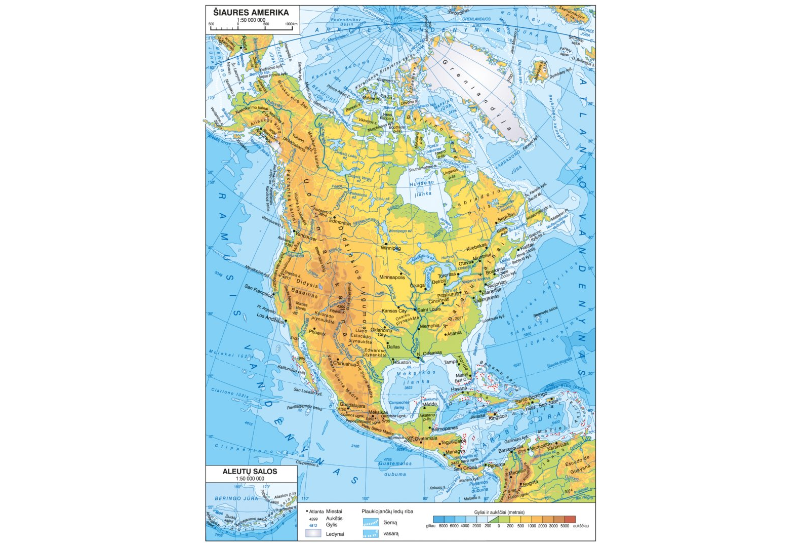 Šiaurės Amerika - Visuotinė lietuvių enciklopedija